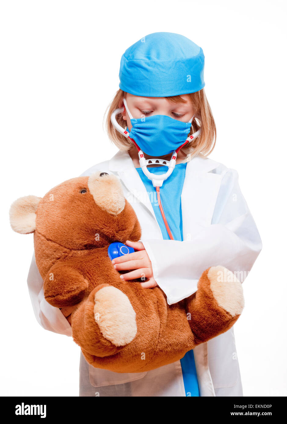 boy playing a doctor Stock Photo - Alamy