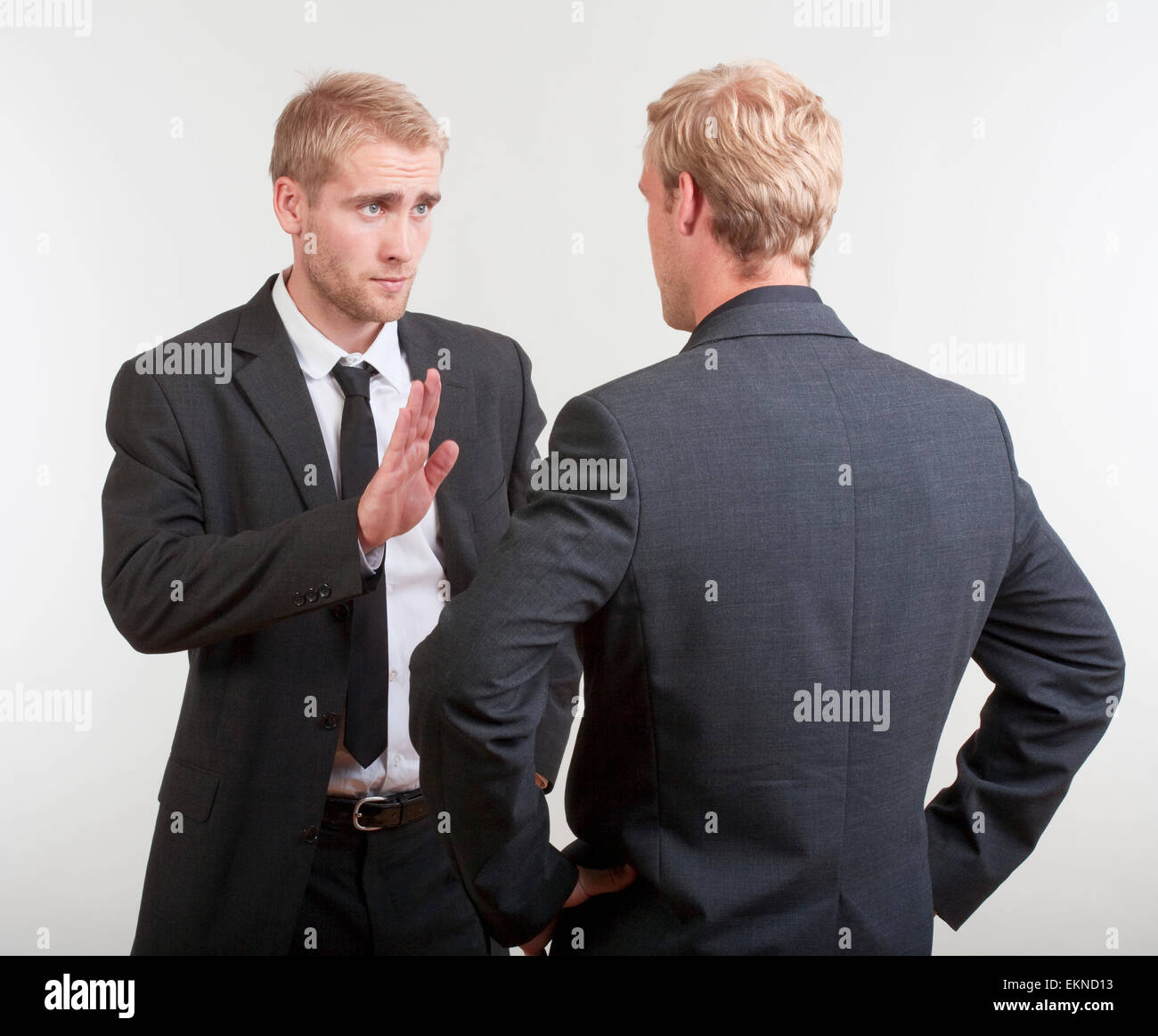 two businessmen discussing Stock Photo - Alamy two businessmen discussing Stock Photo - Alamy