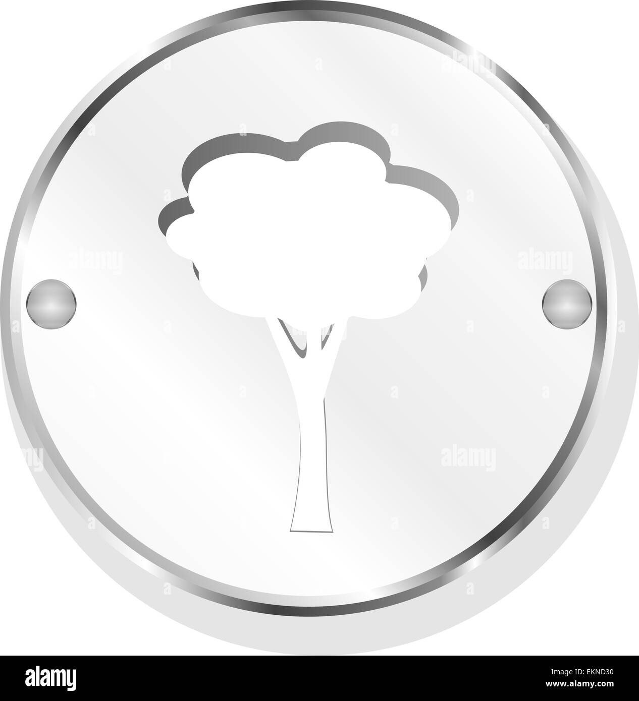 Glass ball on tree Black and White Stock Photos & Images - Alamy