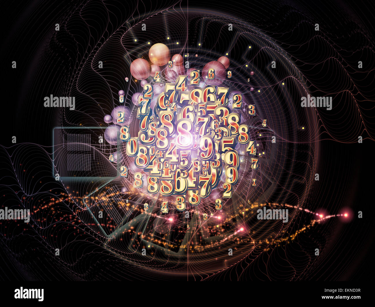 Numbers of Numbers Stock Photo - Alamy