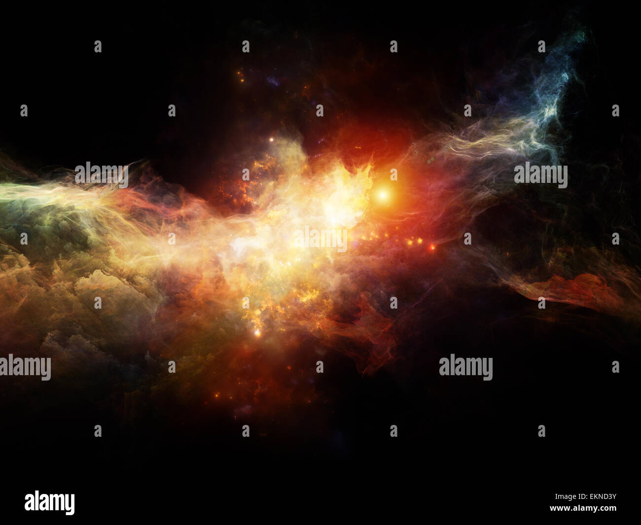 Visualization of Cosmos Stock Photo - Alamy