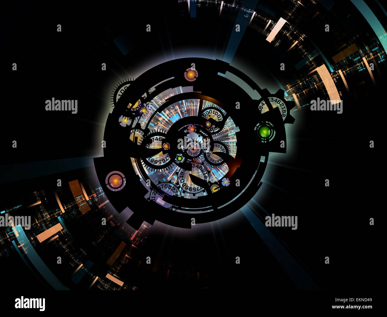 Paradigm of Digital Processing Stock Photo - Alamy