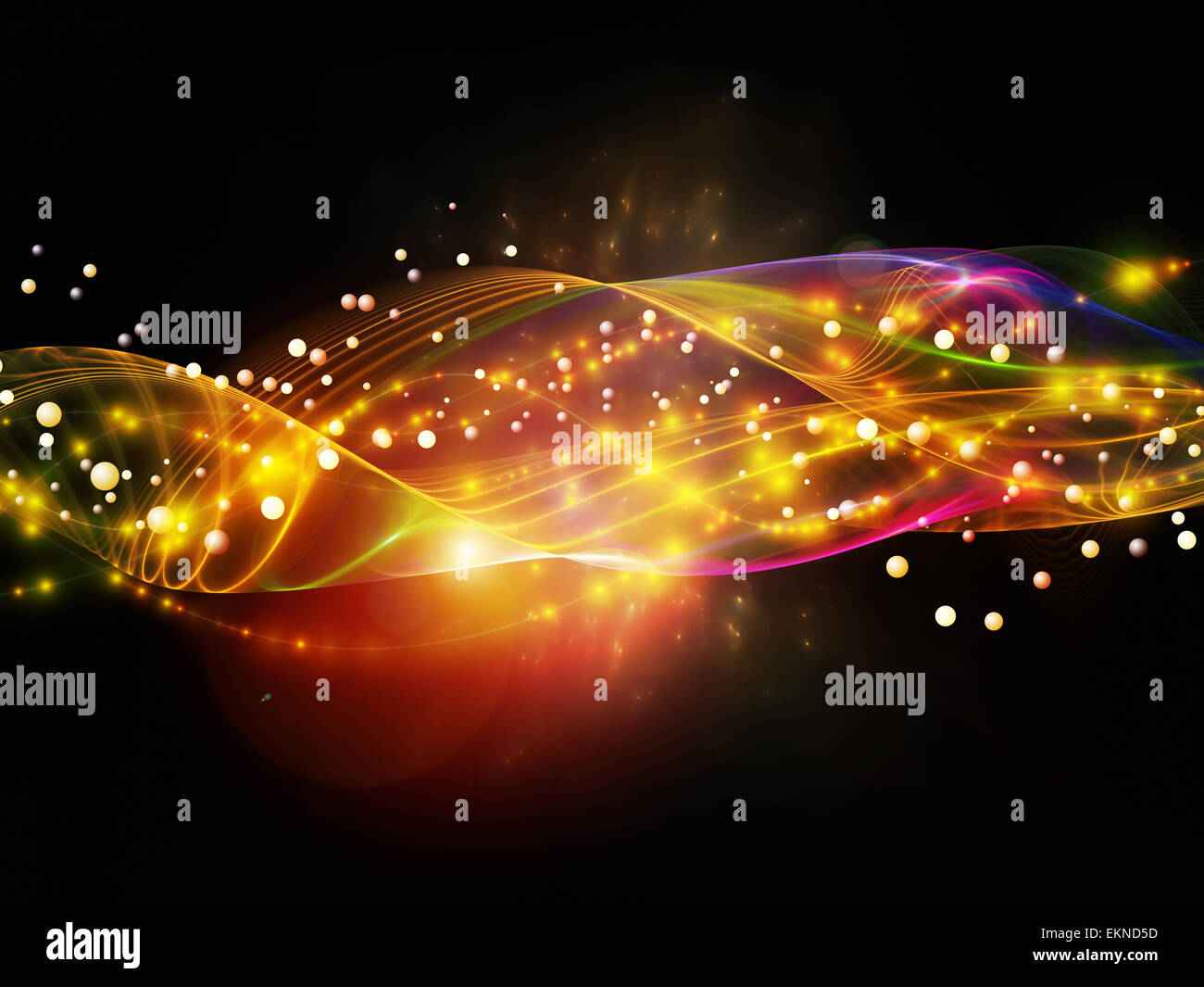 Dynamic Network Propagation Stock Photo - Alamy