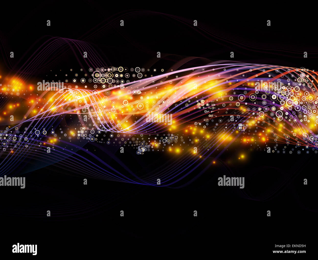 Unfolding of Dynamic Network Stock Photo - Alamy