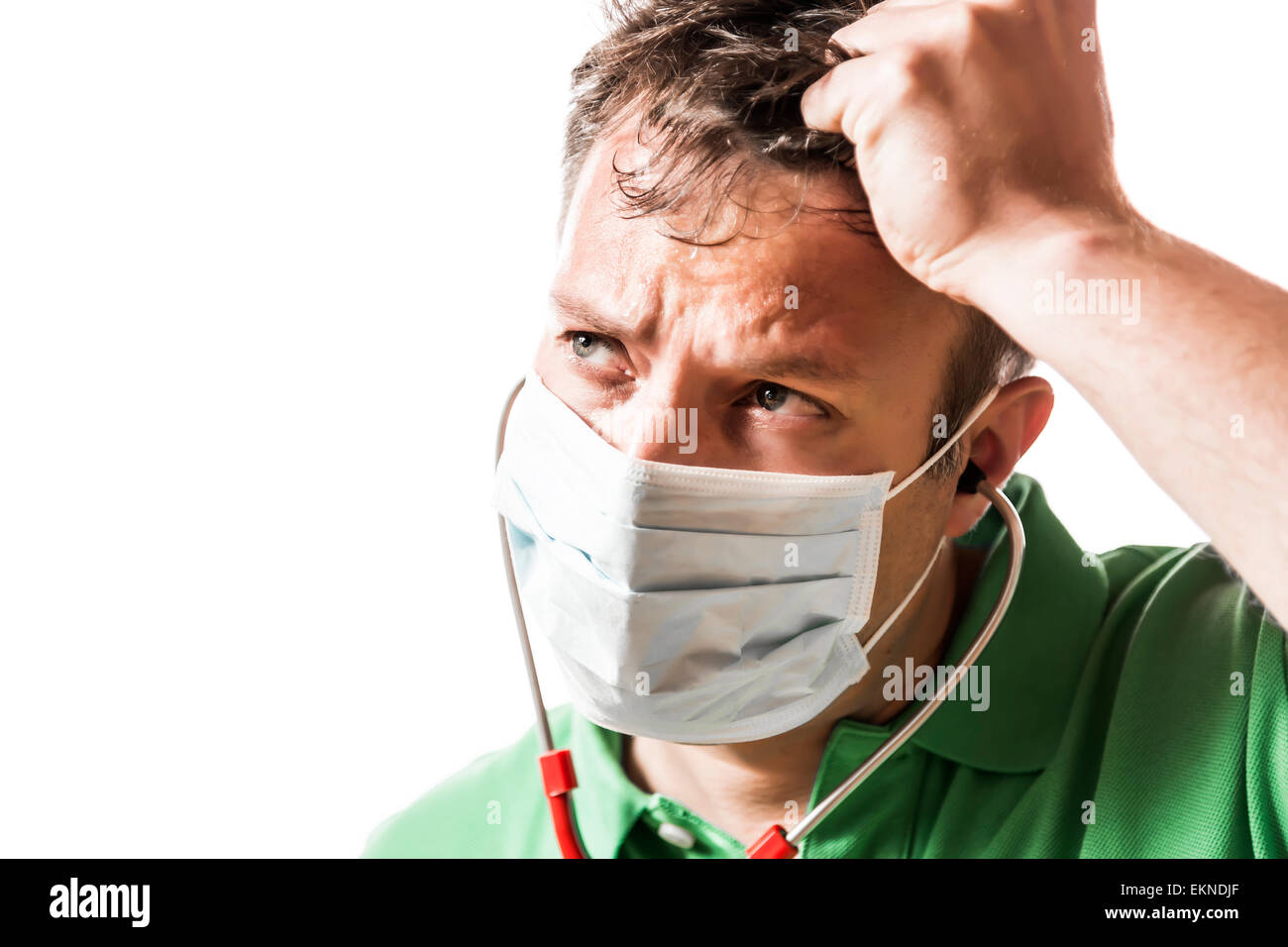 Perspiring hi-res stock photography and images - Alamy