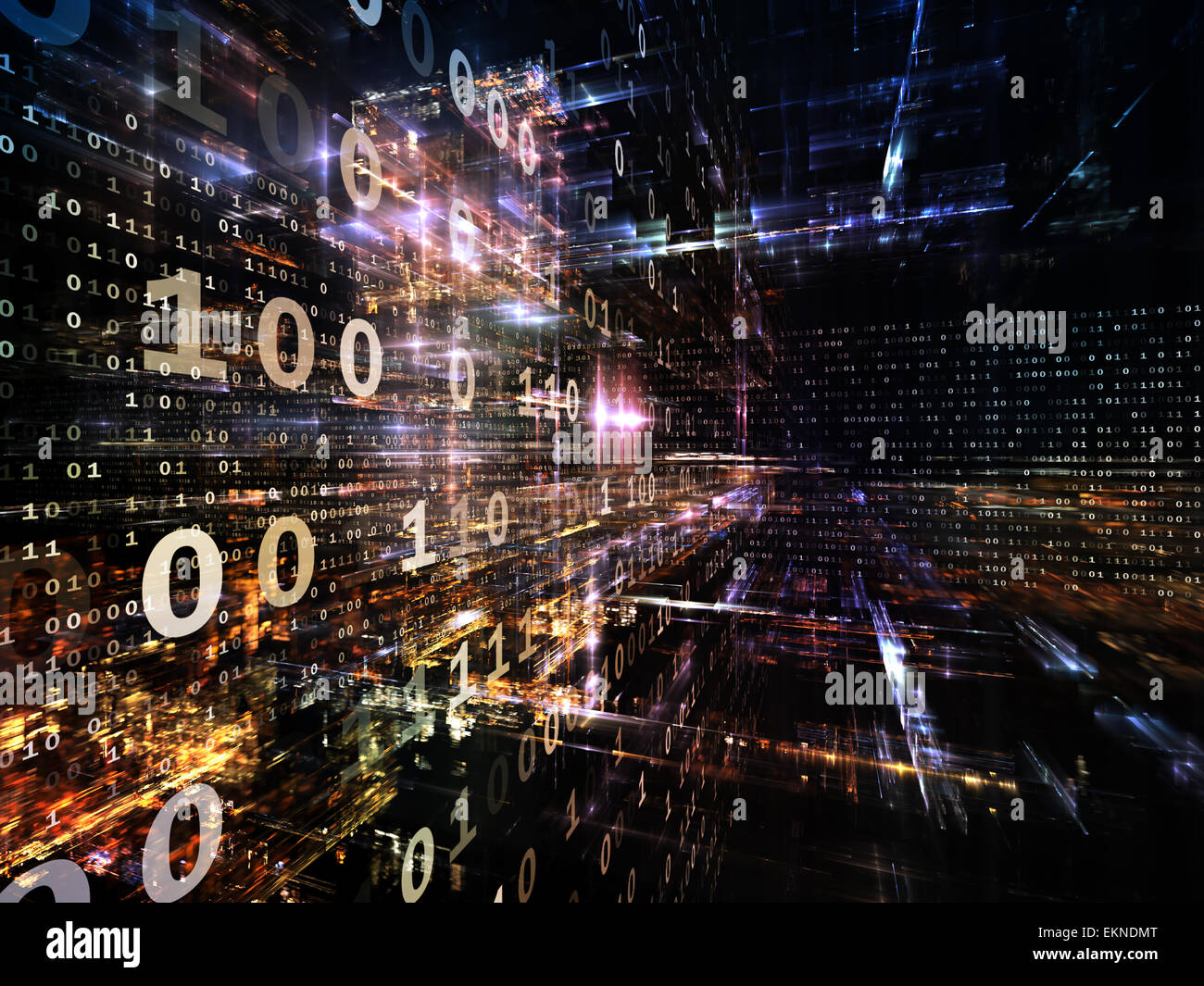 Stream of Fractal Dimensions Stock Photo - Alamy