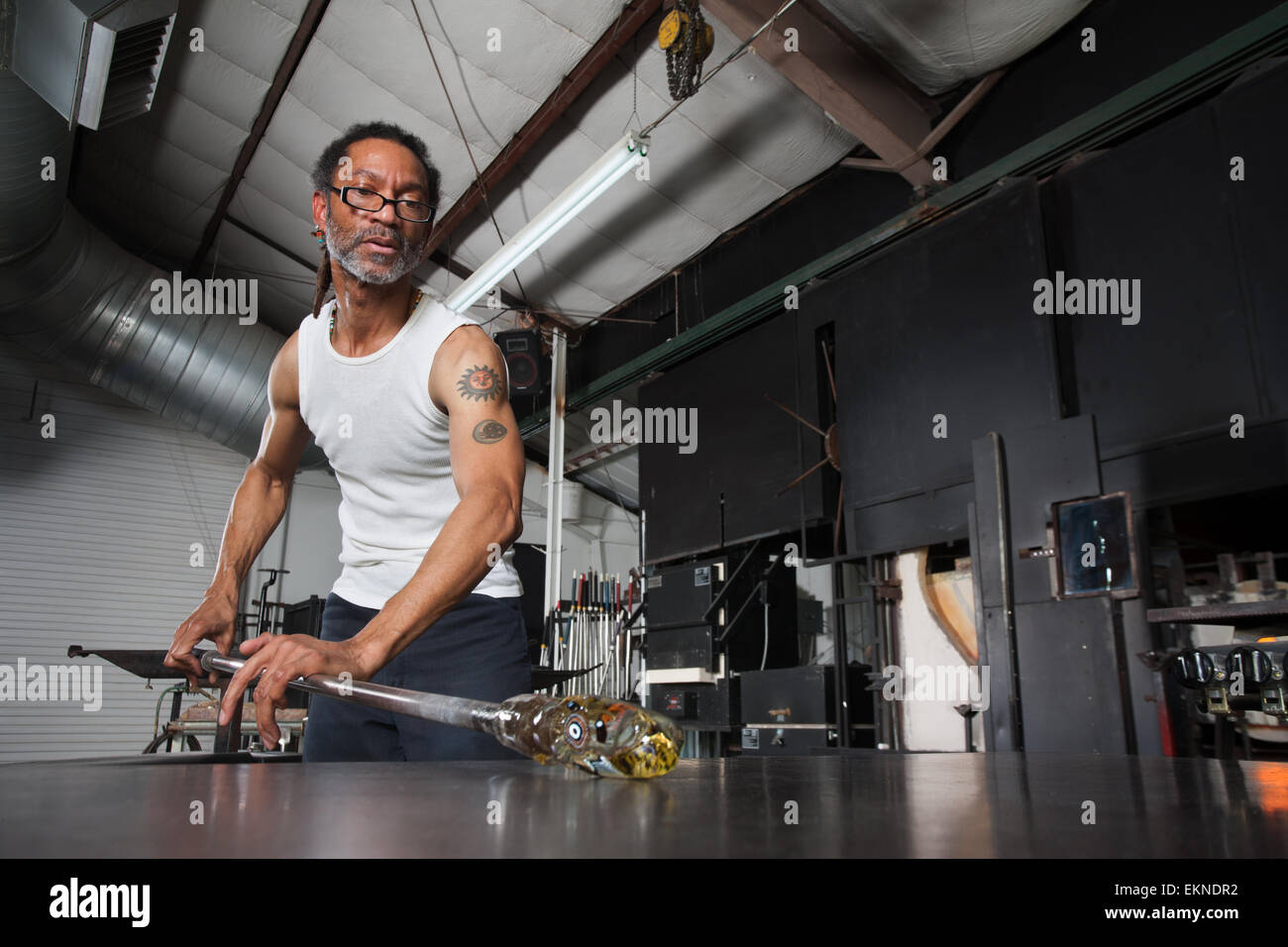 Artisan working black white hi-res stock photography and images - Alamy