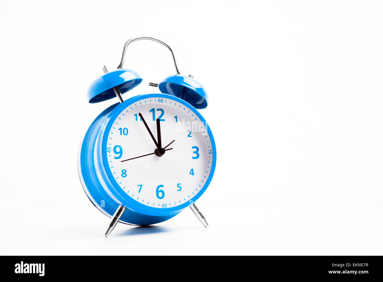 Hand Clock Blue High Resolution Stock Photography and Images - Alamy