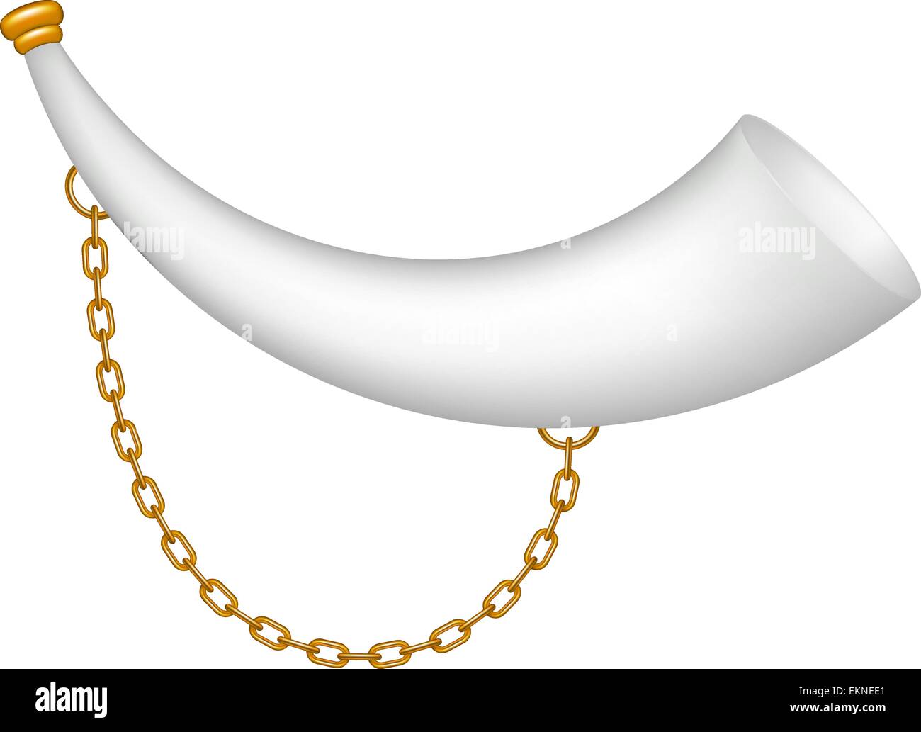 Hunting horn musician Stock Vector Images - Alamy