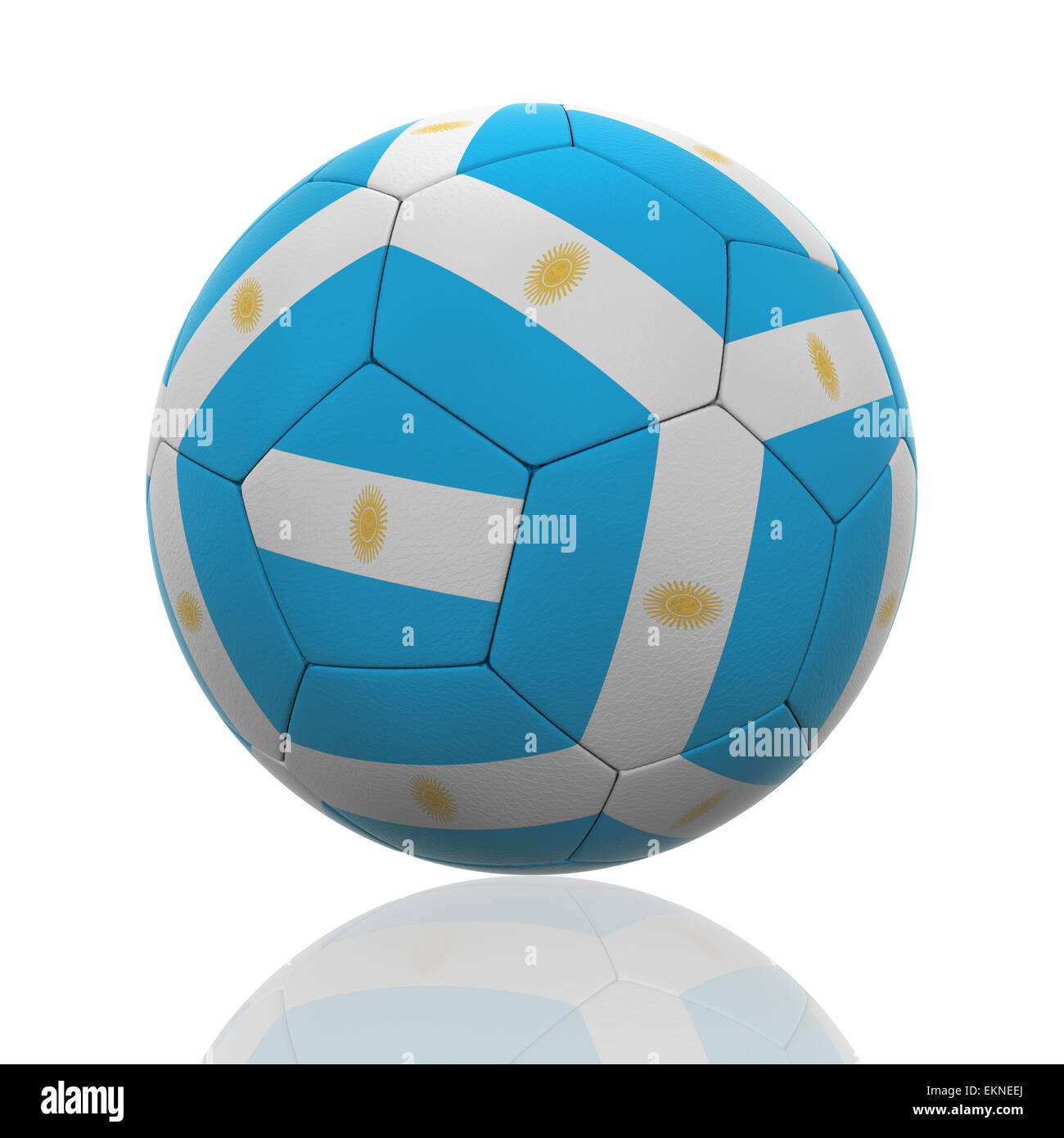 3d soccer ball argentina flag hi-res stock photography and images - Alamy