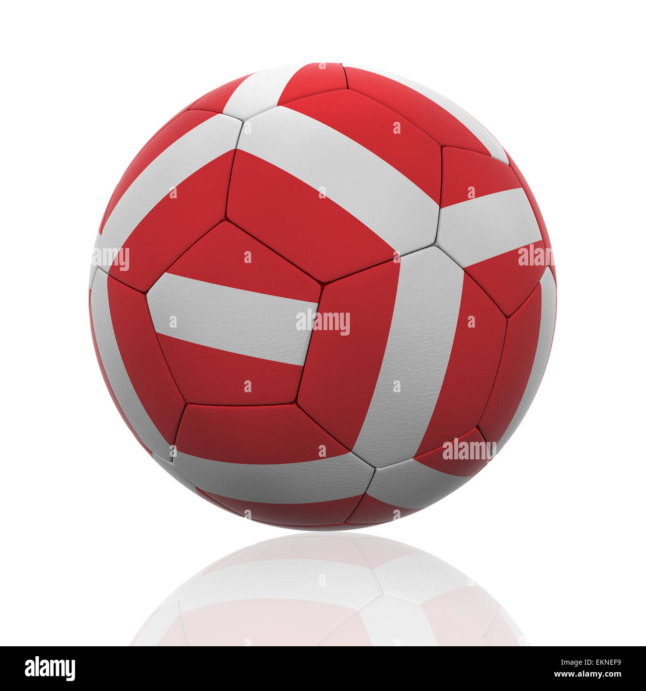 Isolated Soccer Ball with Austrian Flag Stock Photo - Alamy