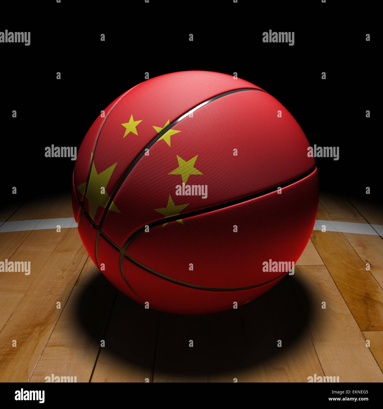 3d ball china flag hi-res stock photography and images - Alamy