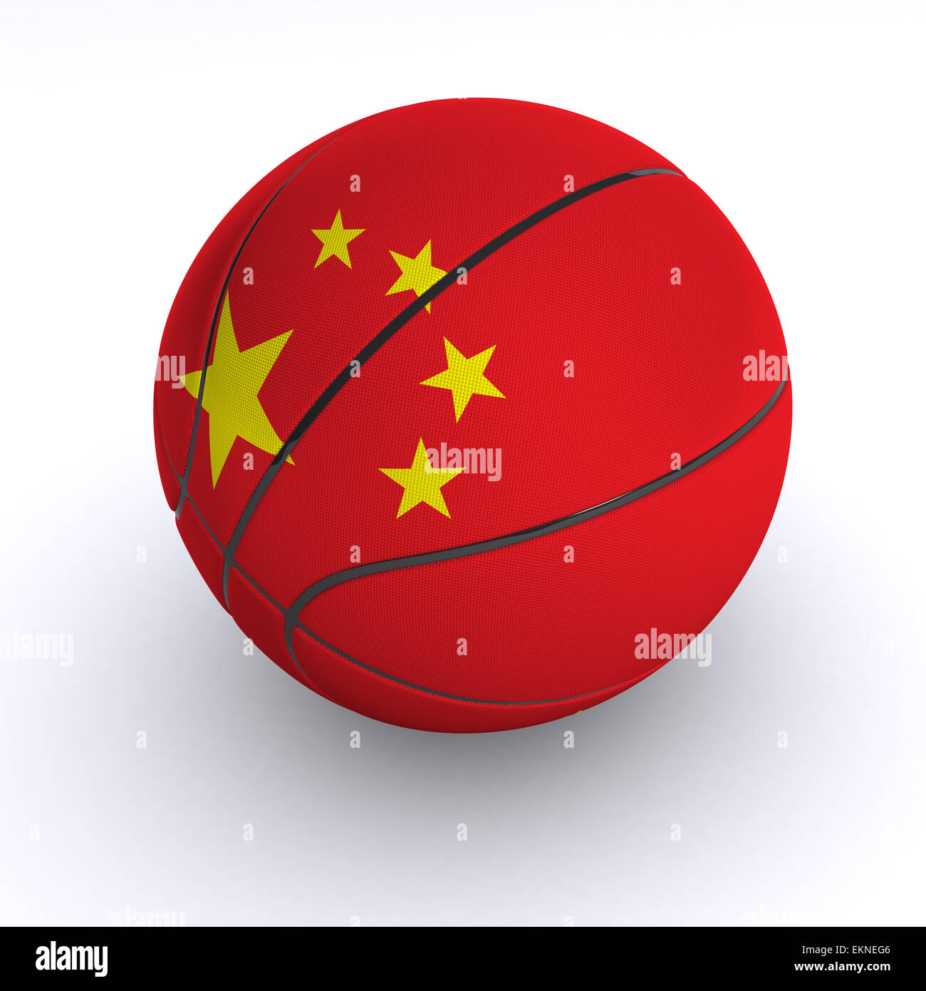 3d ball china flag hi-res stock photography and images - Alamy