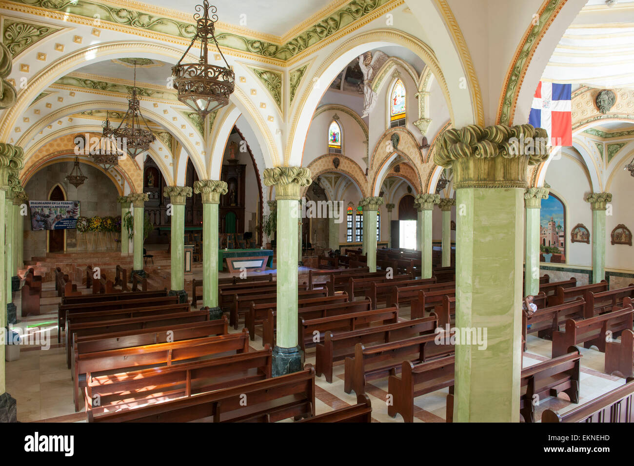 Dominikanische Republik, Südwesten, San Juan de la Maguana, Kathedrale ...
