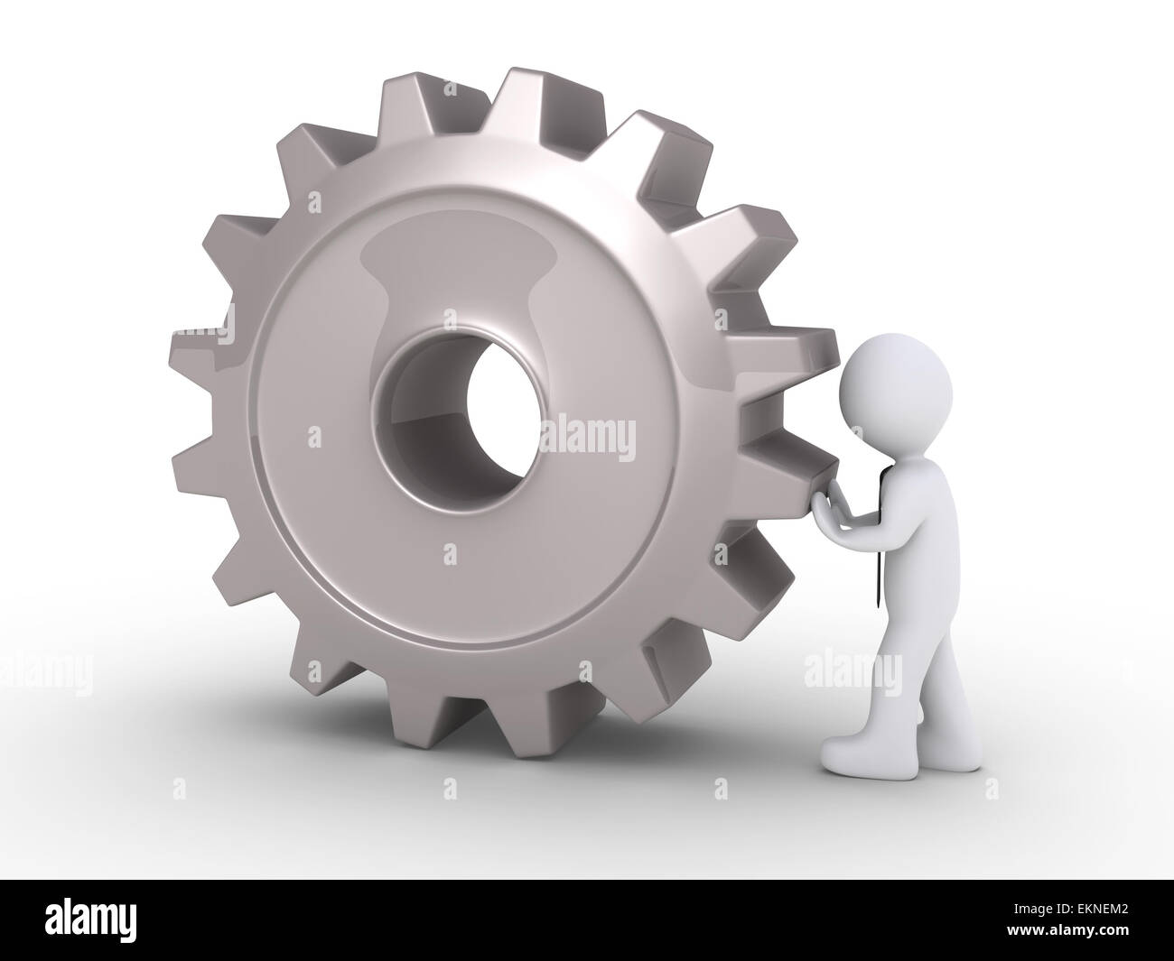 Employee cogwheel hi-res stock photography and images - Alamy