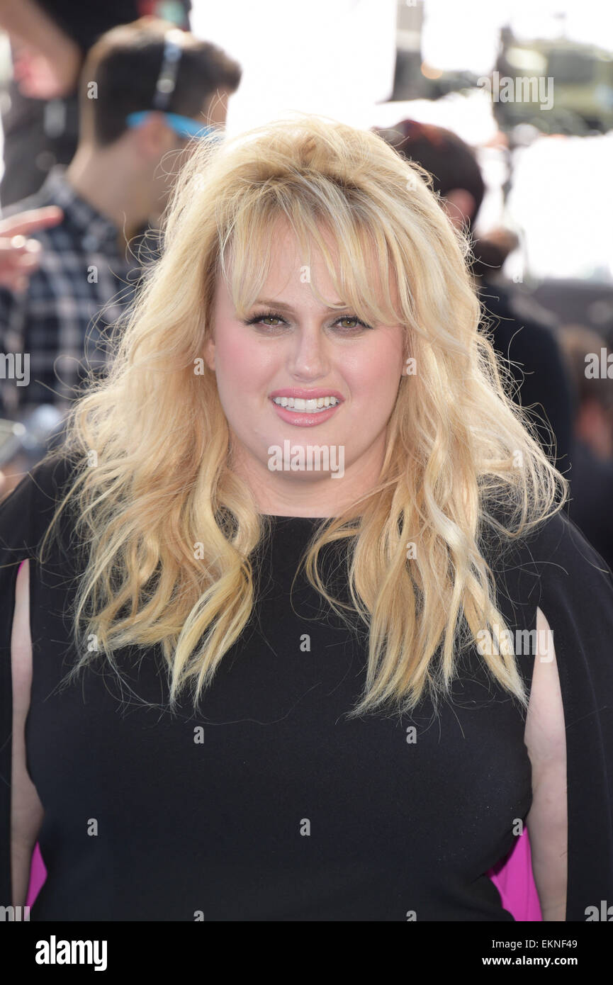Los Angeles, California, USA. 12th Apr, 2015. Actress Rebel Wilson ...