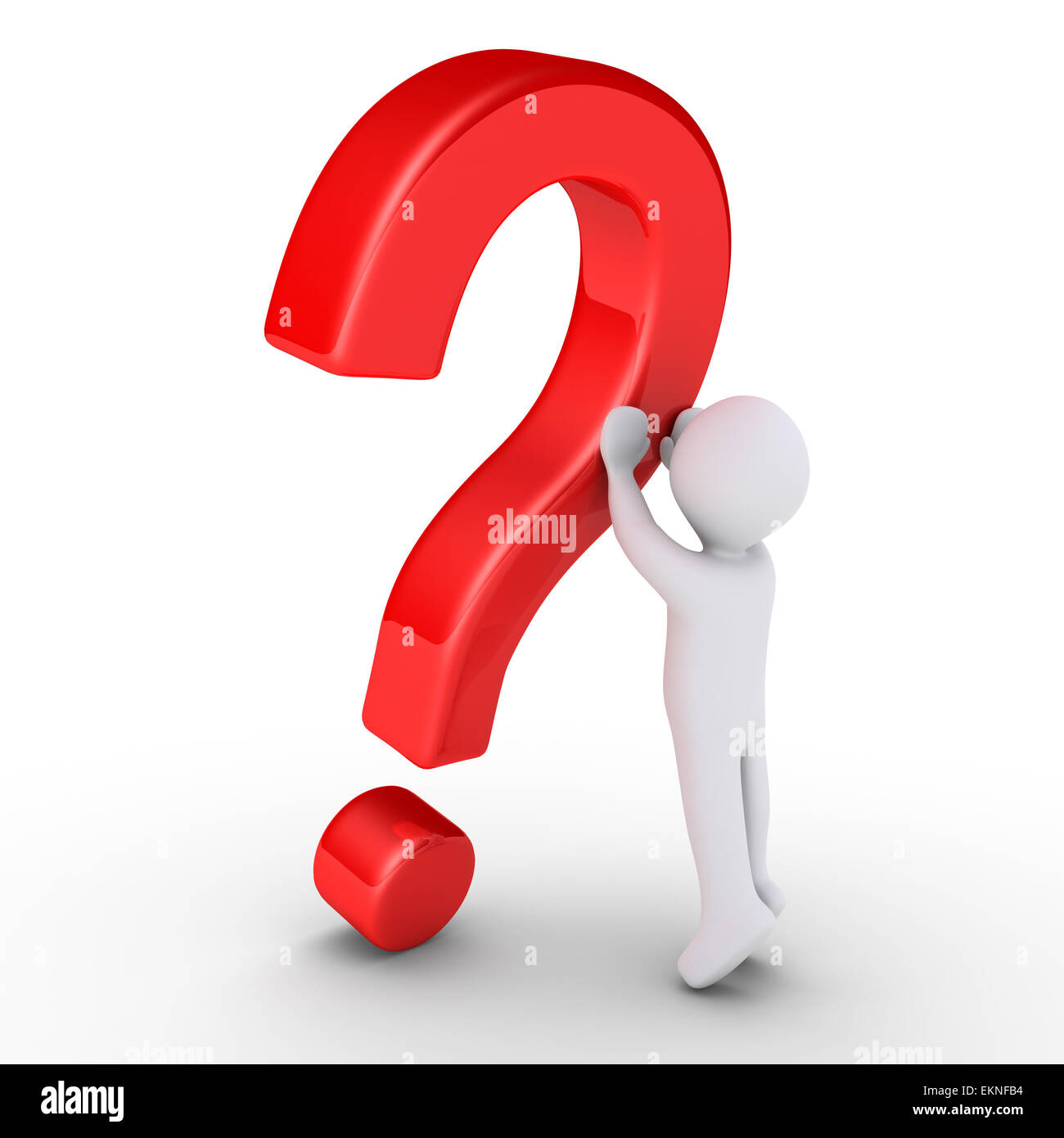 Person raising the question Stock Photo - Alamy