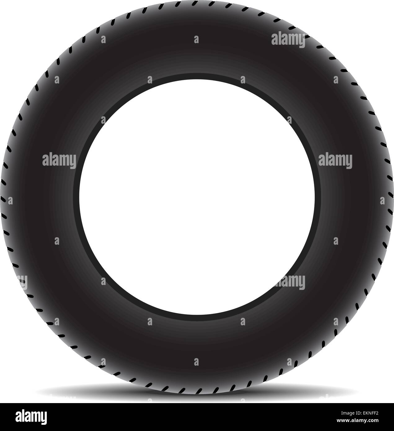 Car tire with shadow Stock Vector Image & Art - Alamy