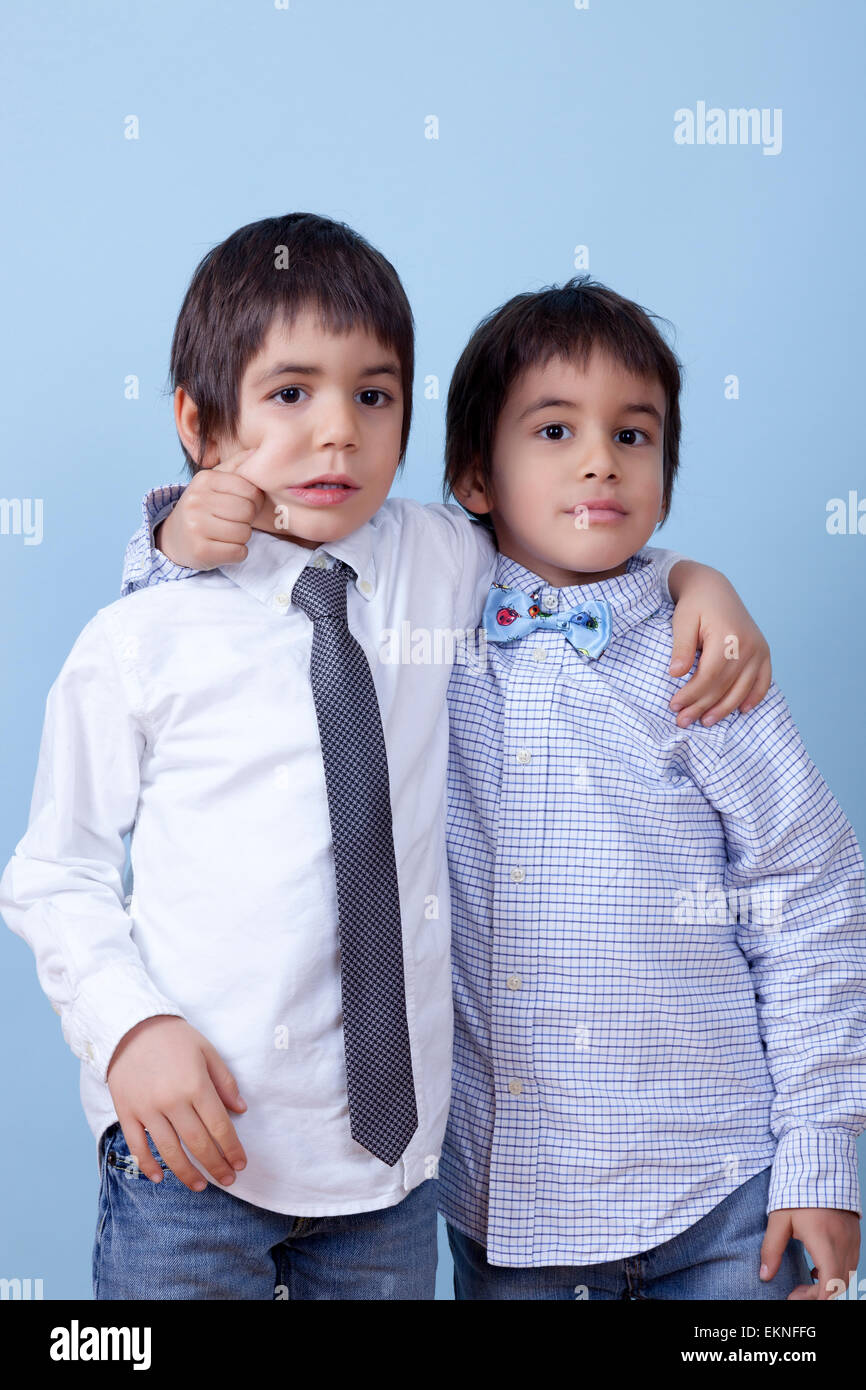 Brothers enjoying the beauty hi-res stock photography and images - Alamy