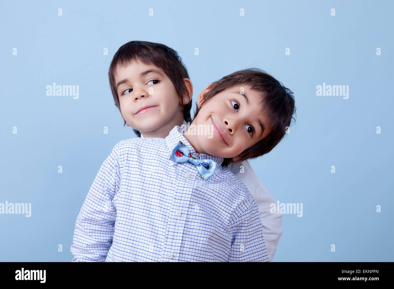 Brothers enjoying the beauty hi-res stock photography and images - Alamy