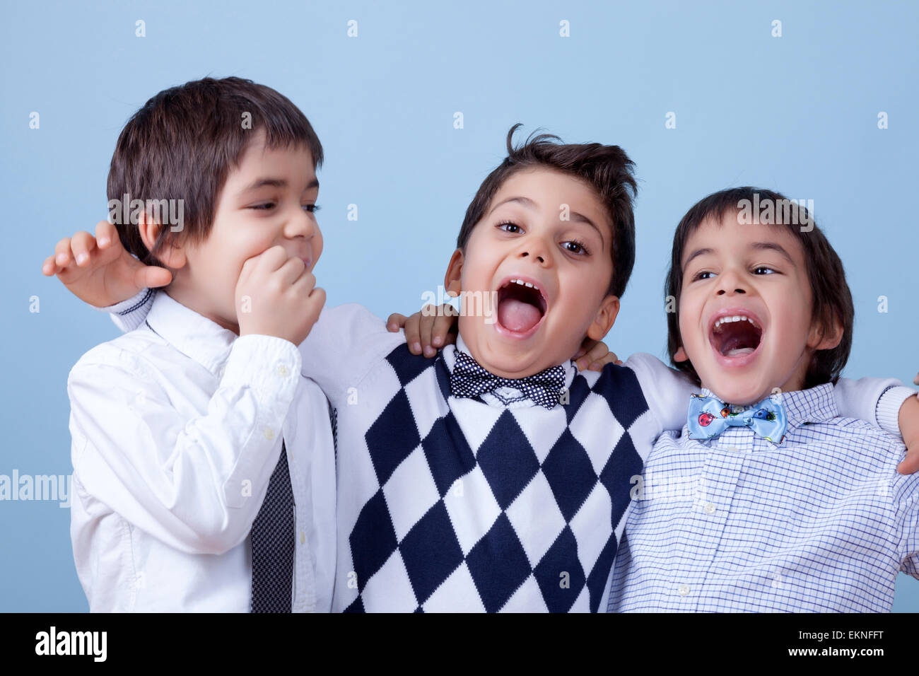 Brothers enjoying the beauty hi-res stock photography and images - Alamy