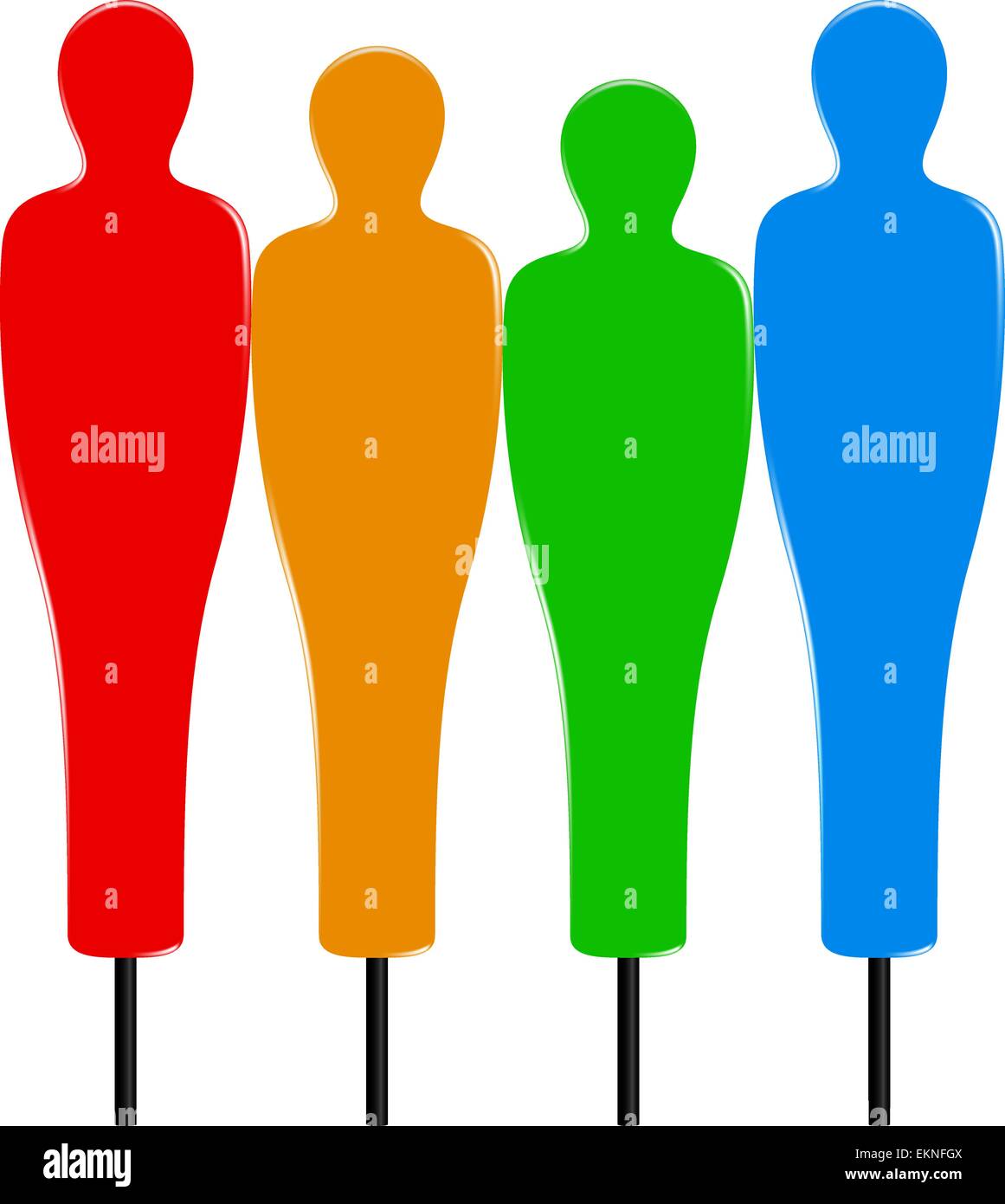 Training free-kick wall in colored design Stock Vector Image & Art - Alamy