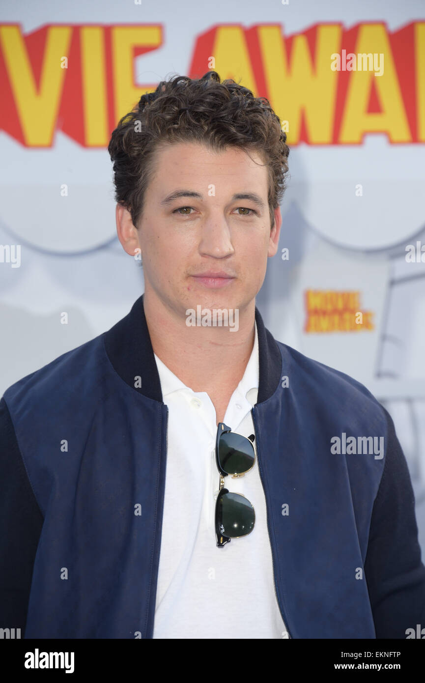 Actor miles teller hi-res stock photography and images - Alamy