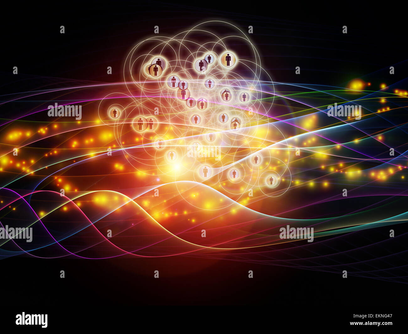 Beyond Dynamic Network Stock Photo - Alamy
