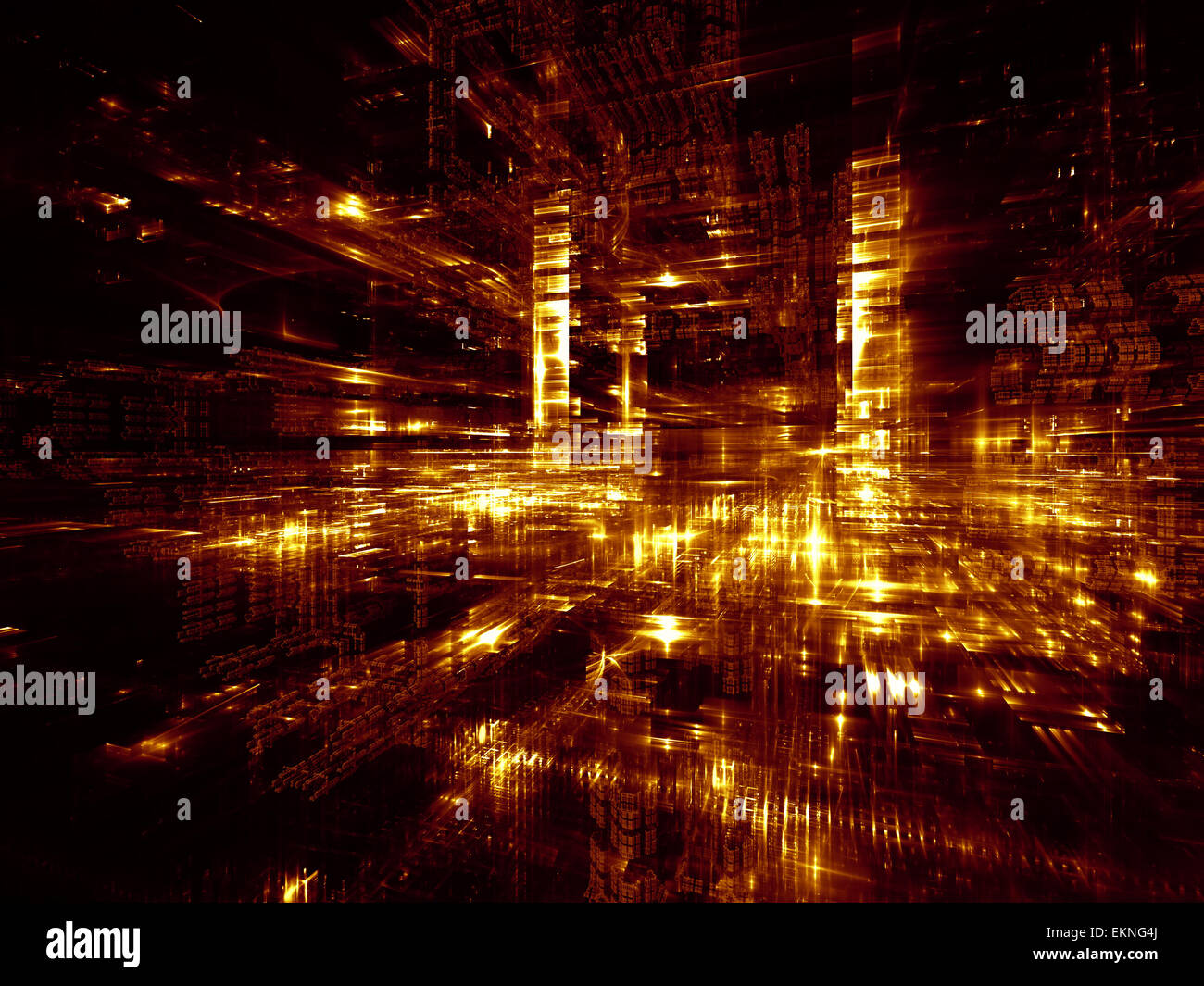 Evolving Fractal Dimensions Stock Photo - Alamy