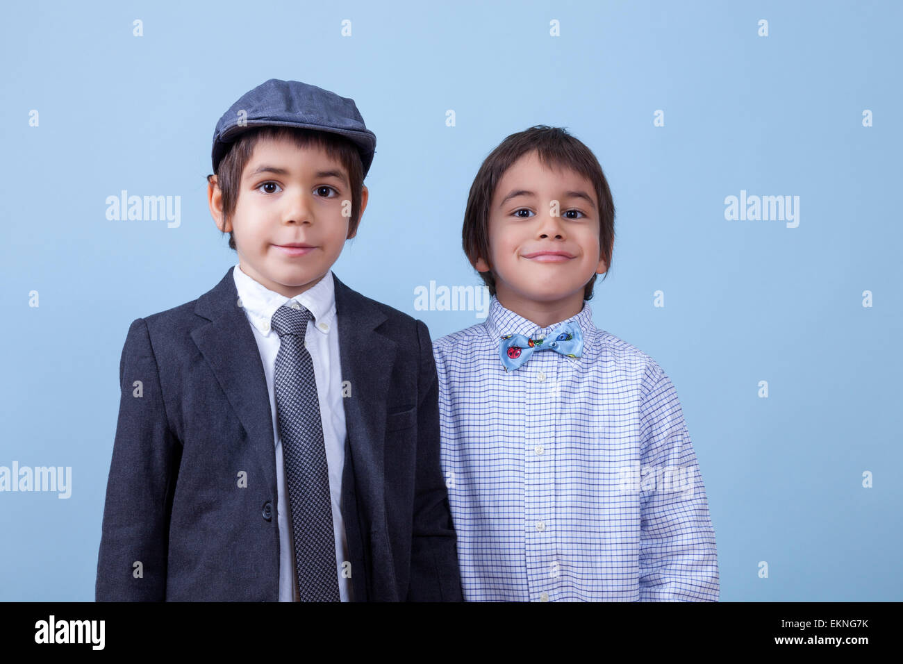 Handsome twin boys hi-res stock photography and images - Alamy
