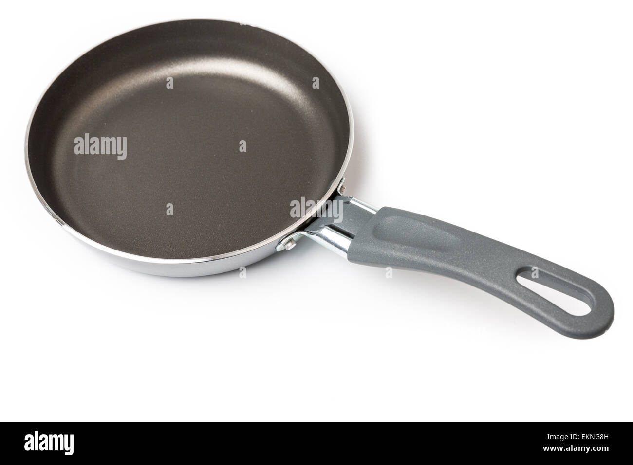 New Frying pan isolated on white Stock Photo - Alamy