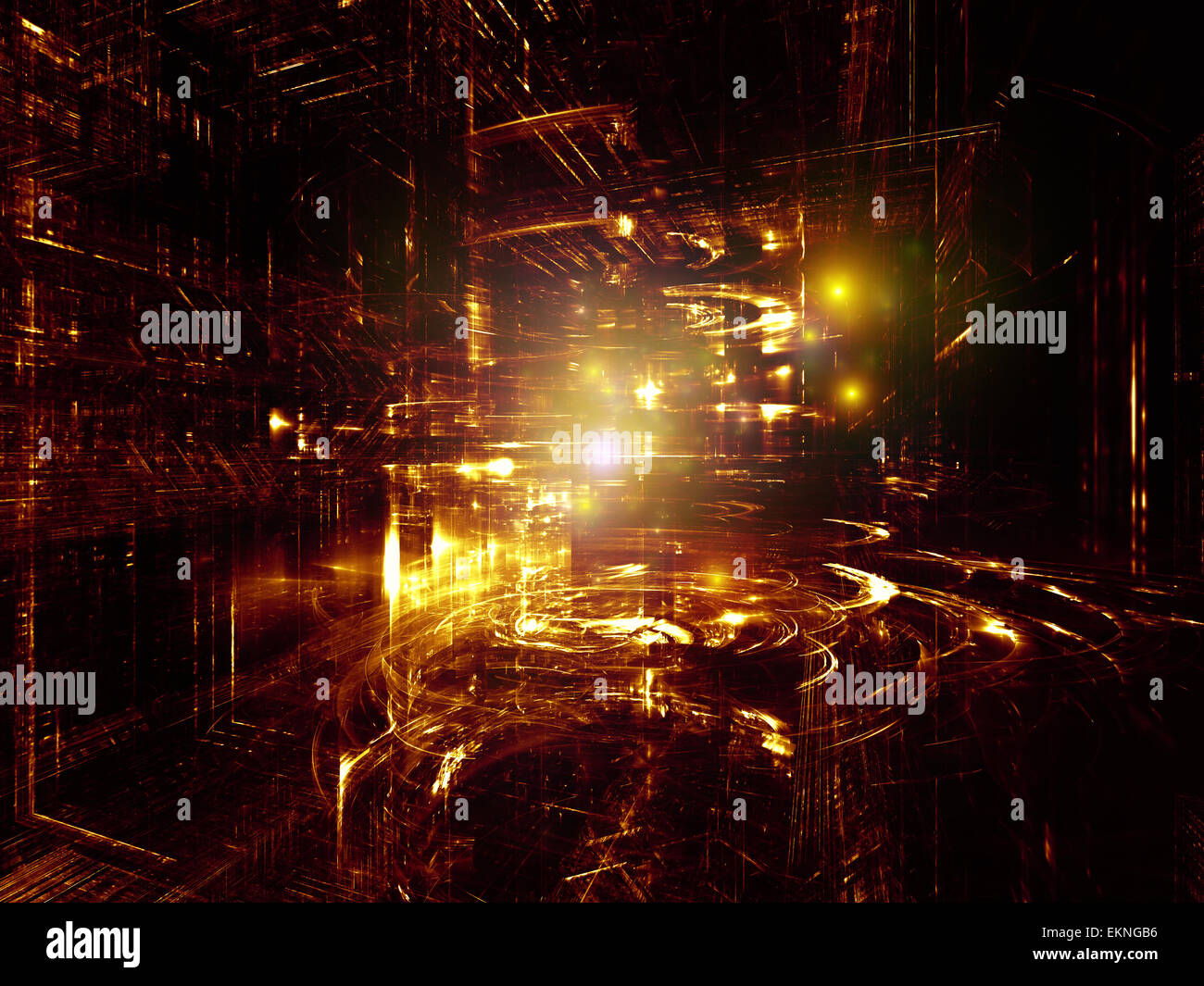 The Living Fractal World Stock Photo - Alamy