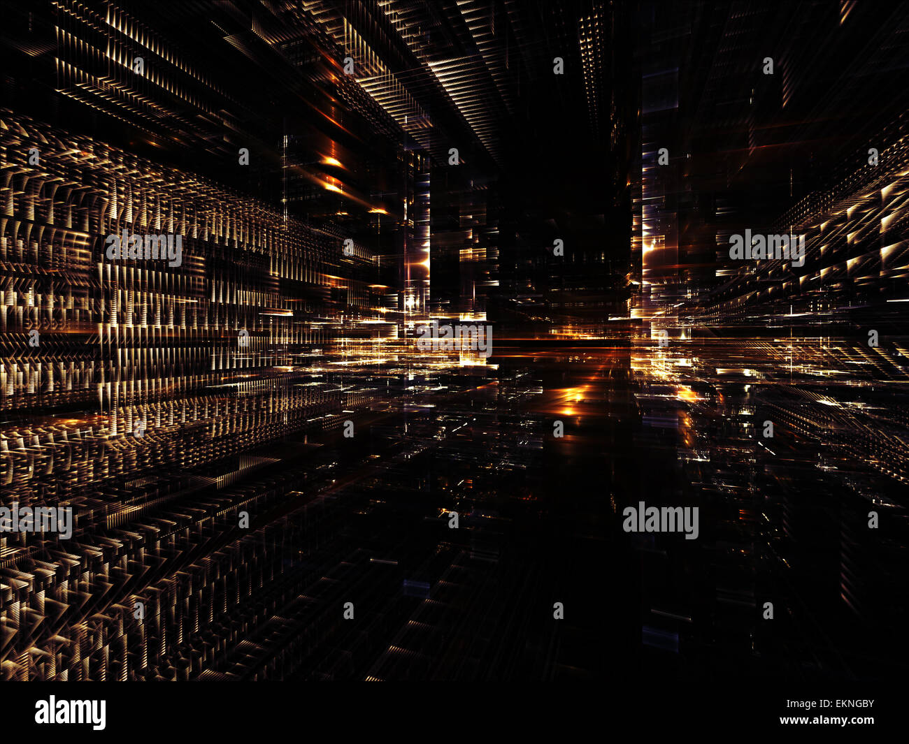 The Living Fractal World Stock Photo - Alamy