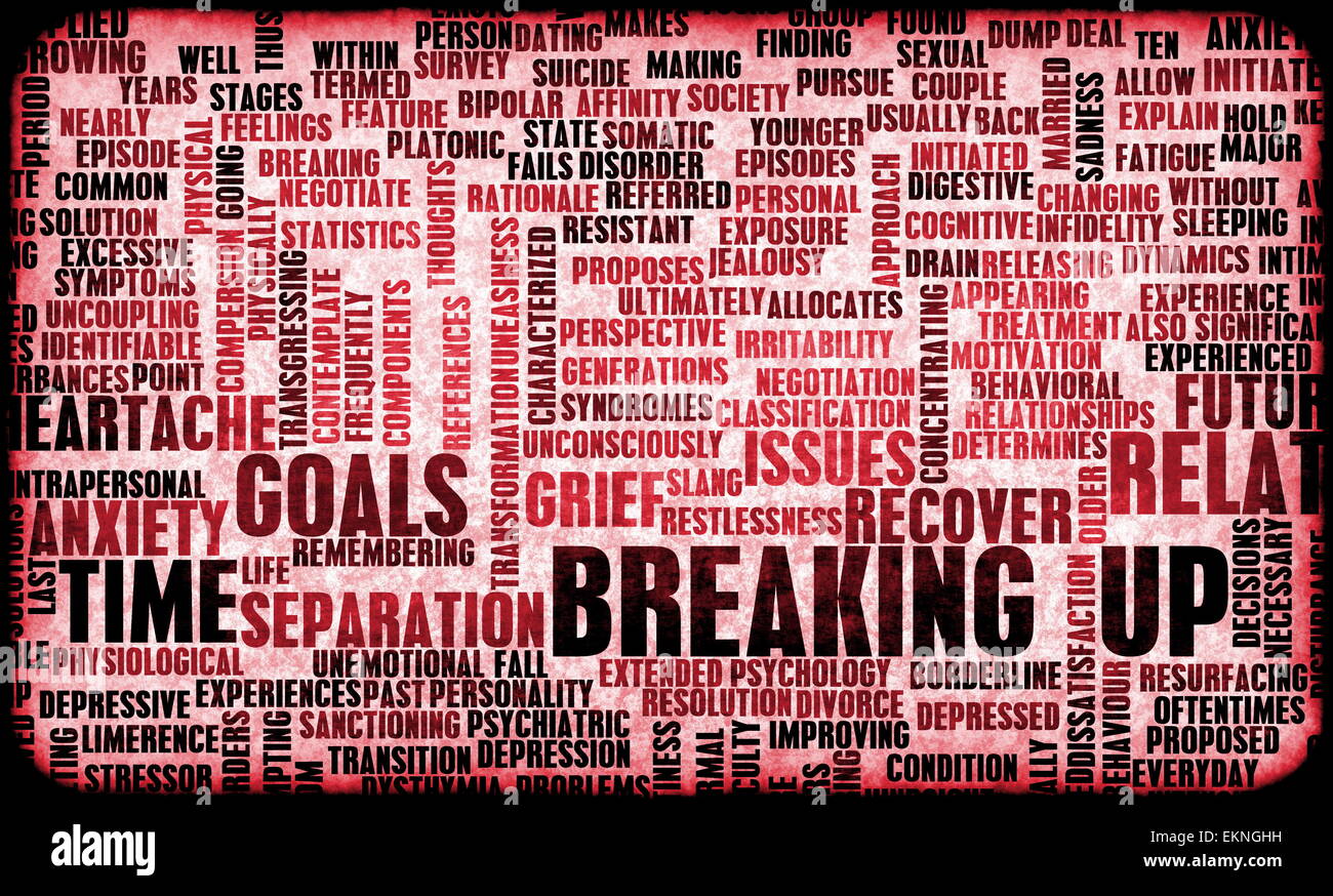 Breaking up divorce concept hi-res stock photography and images - Alamy