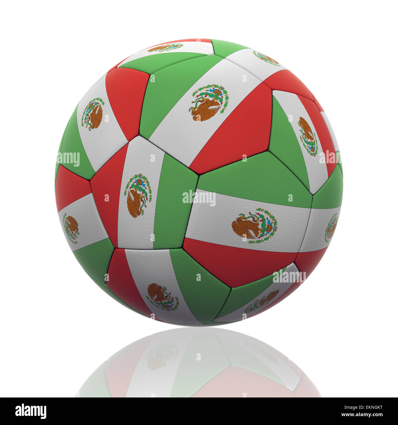 3d soccer ball mexico flag hi-res stock photography and images - Alamy