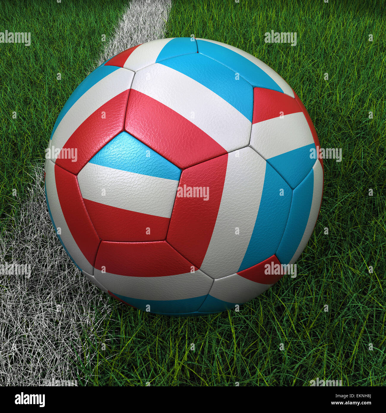 Soccer Ball with Dutch Flag Stock Photo - Alamy