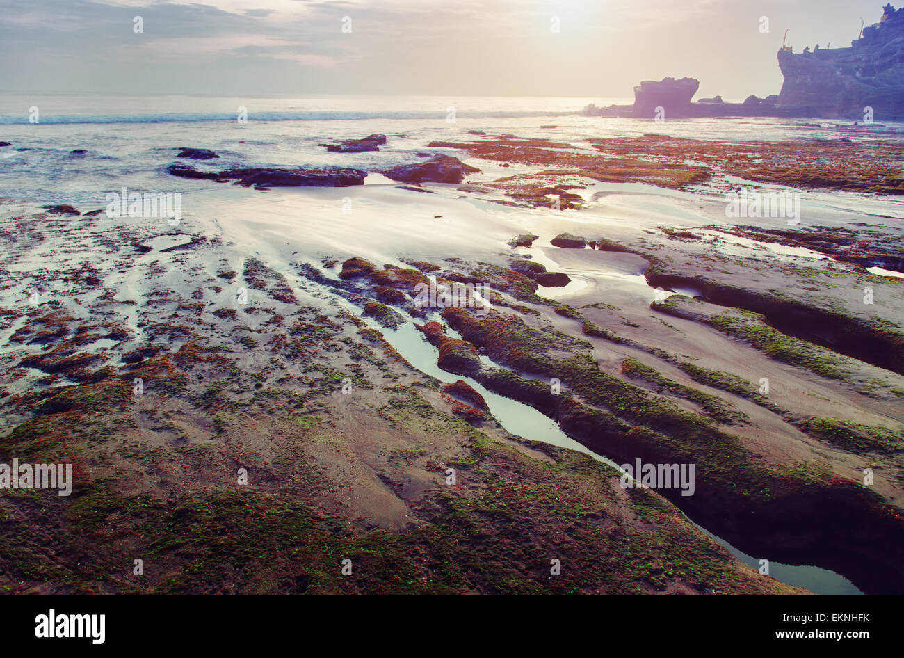 Temple at the sunset Stock Photo - Alamy