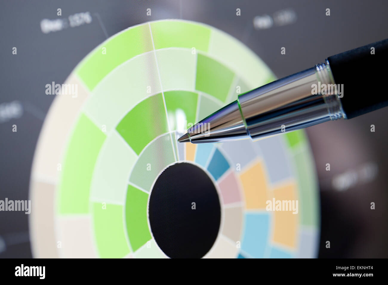 Checking Market Share Stock Photo - Alamy