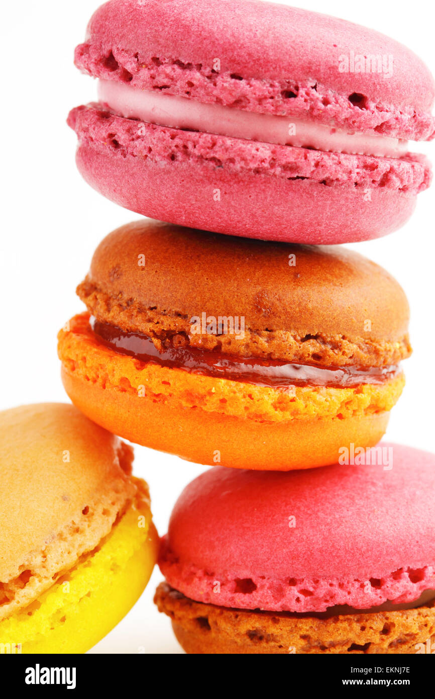 Tasty colorful macaroon Stock Photo - Alamy