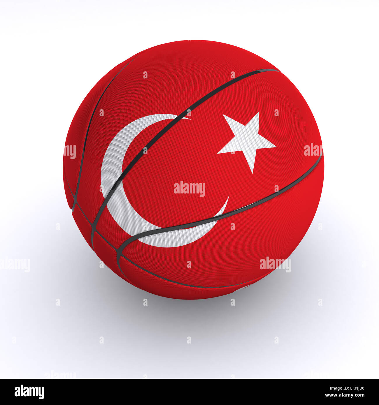 Turkish Basket Ball on White Stock Photo - Alamy