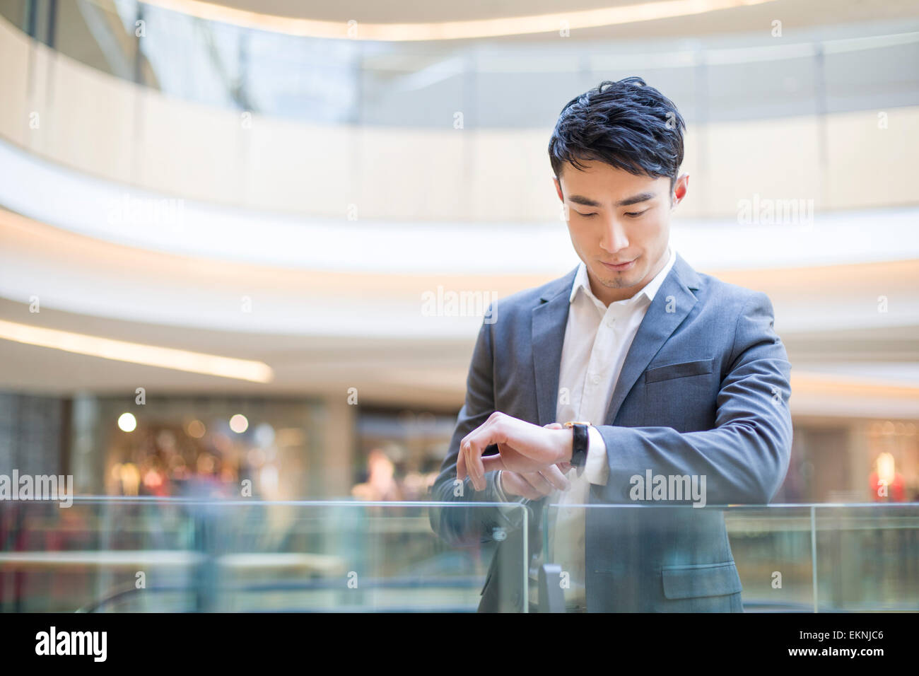 Young man waiting work customer hi-res stock photography and images - Alamy