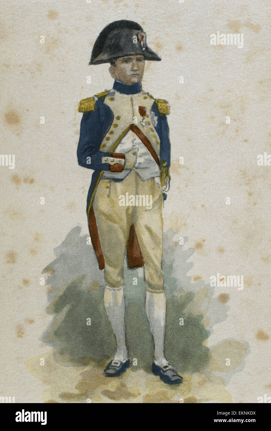 Napoleon Bonaparte (1769-1821). French military and political leader ...