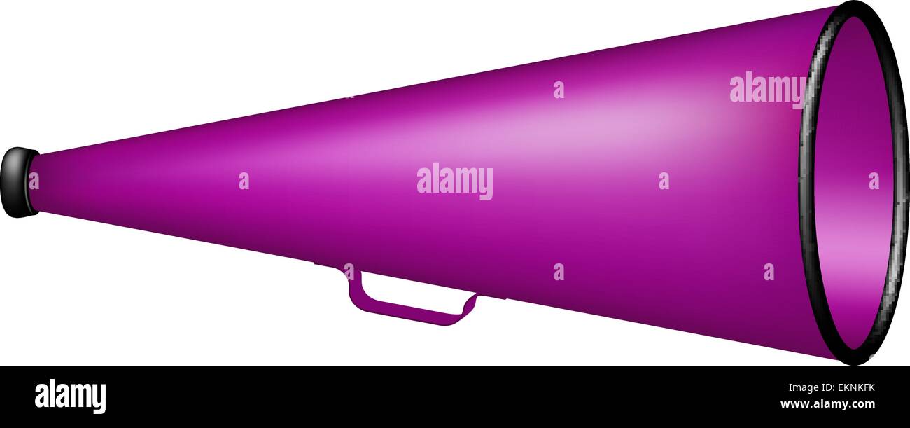 Vintage megaphone in purple design Stock Vector Image & Art - Alamy