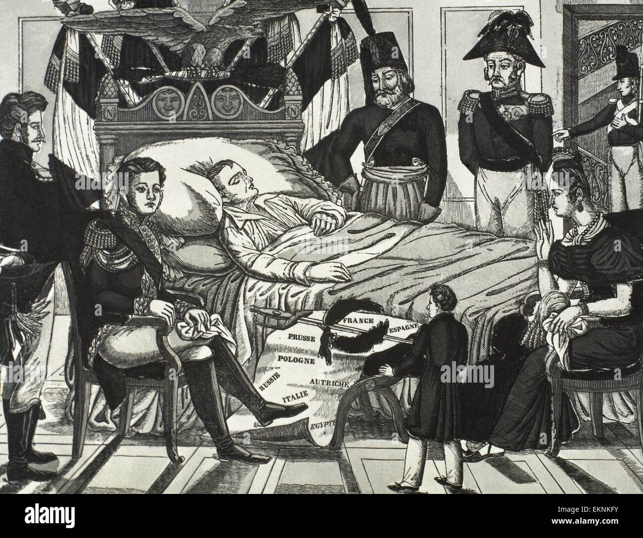 Napoleon Bonaparte (1769-1821). French military and political leader ...