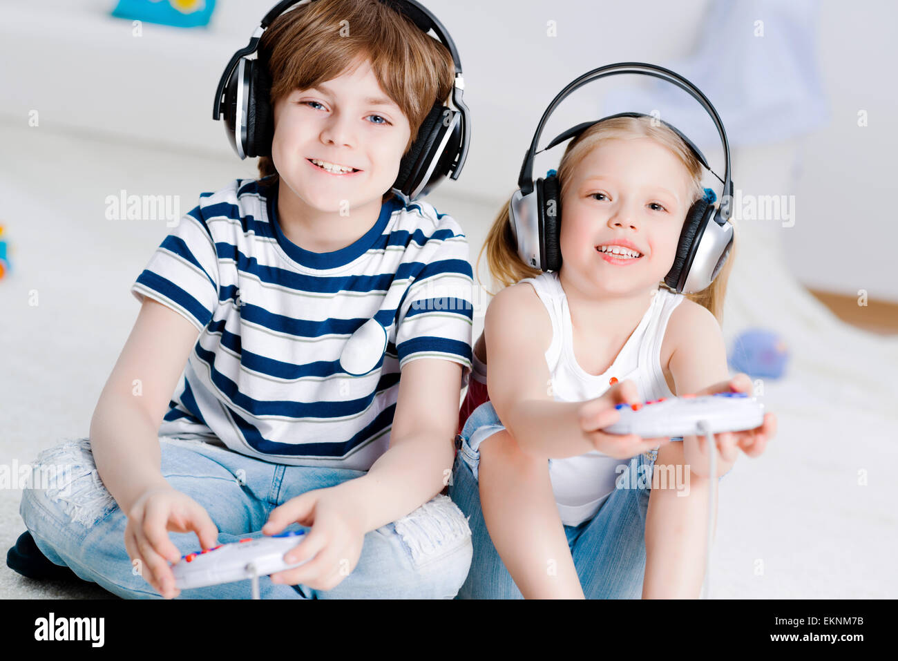 Girl female boy male cute hi-res stock photography and images - Alamy