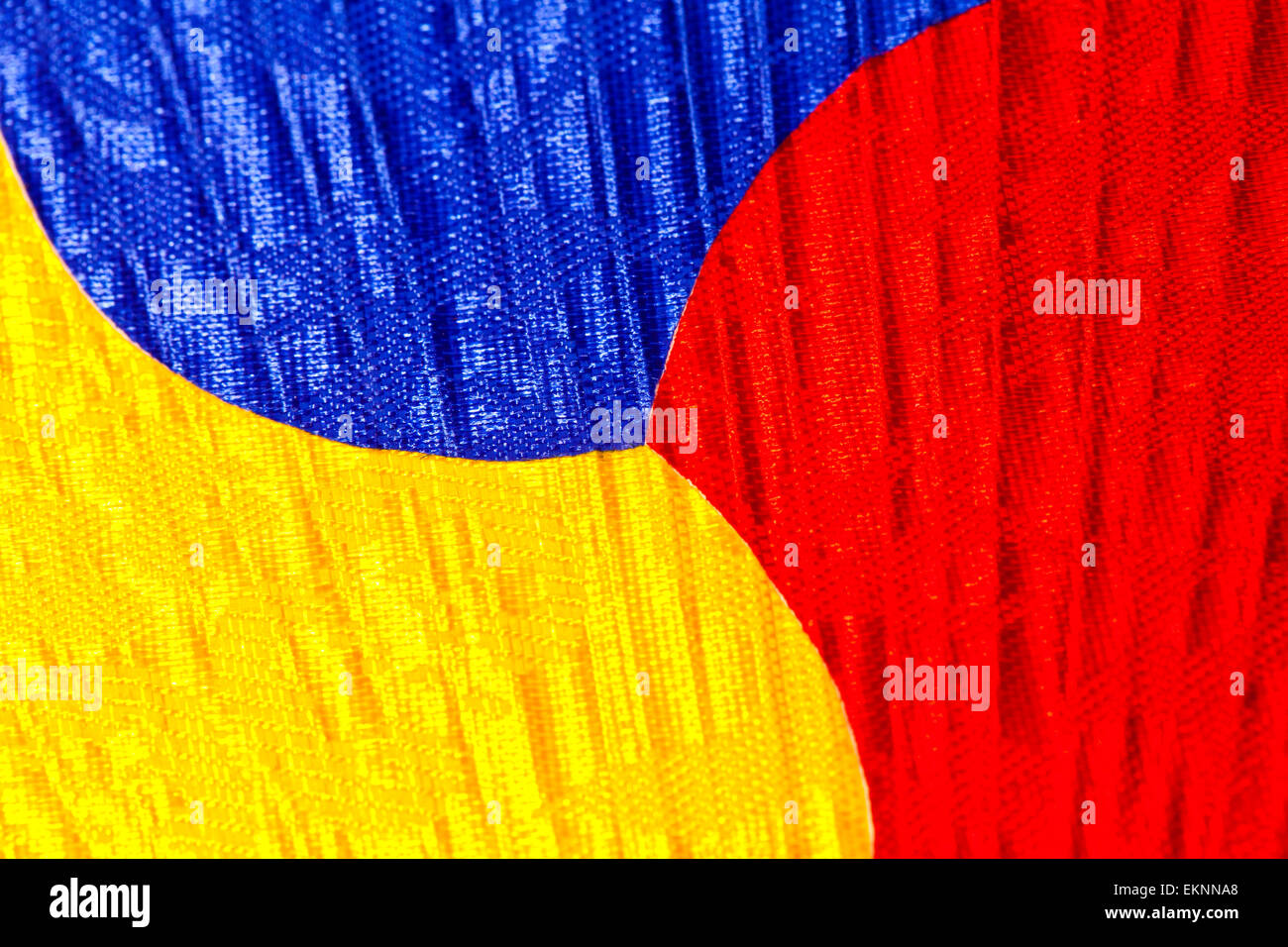 Korean color fan background Stock Photo - Alamy