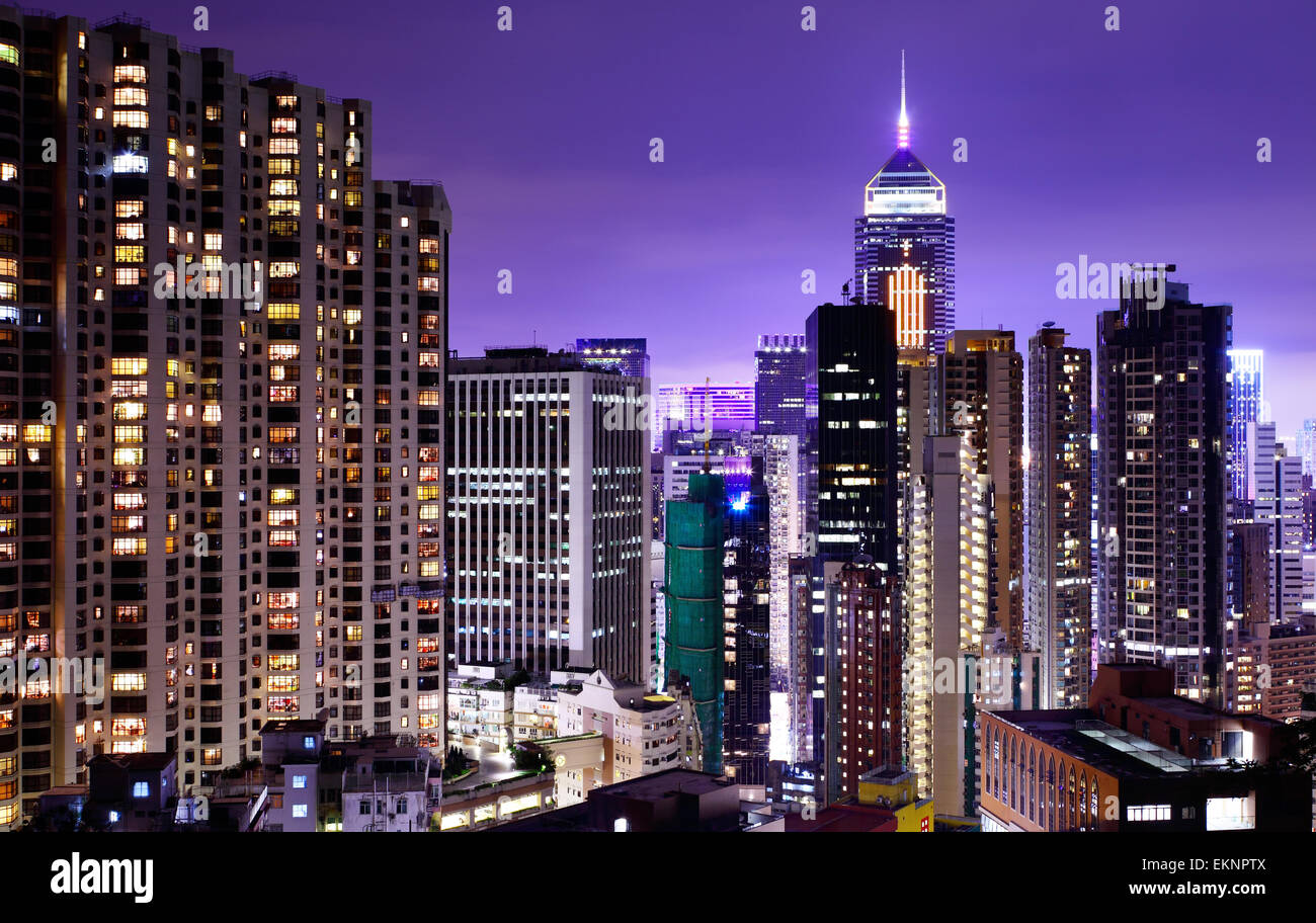 Architecture at night Stock Photo - Alamy