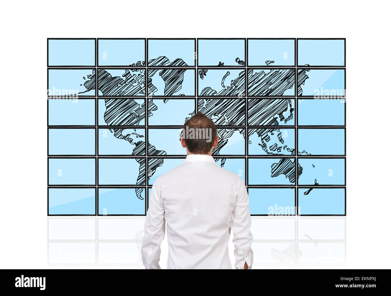 Map men hi-res stock photography and images - Alamy