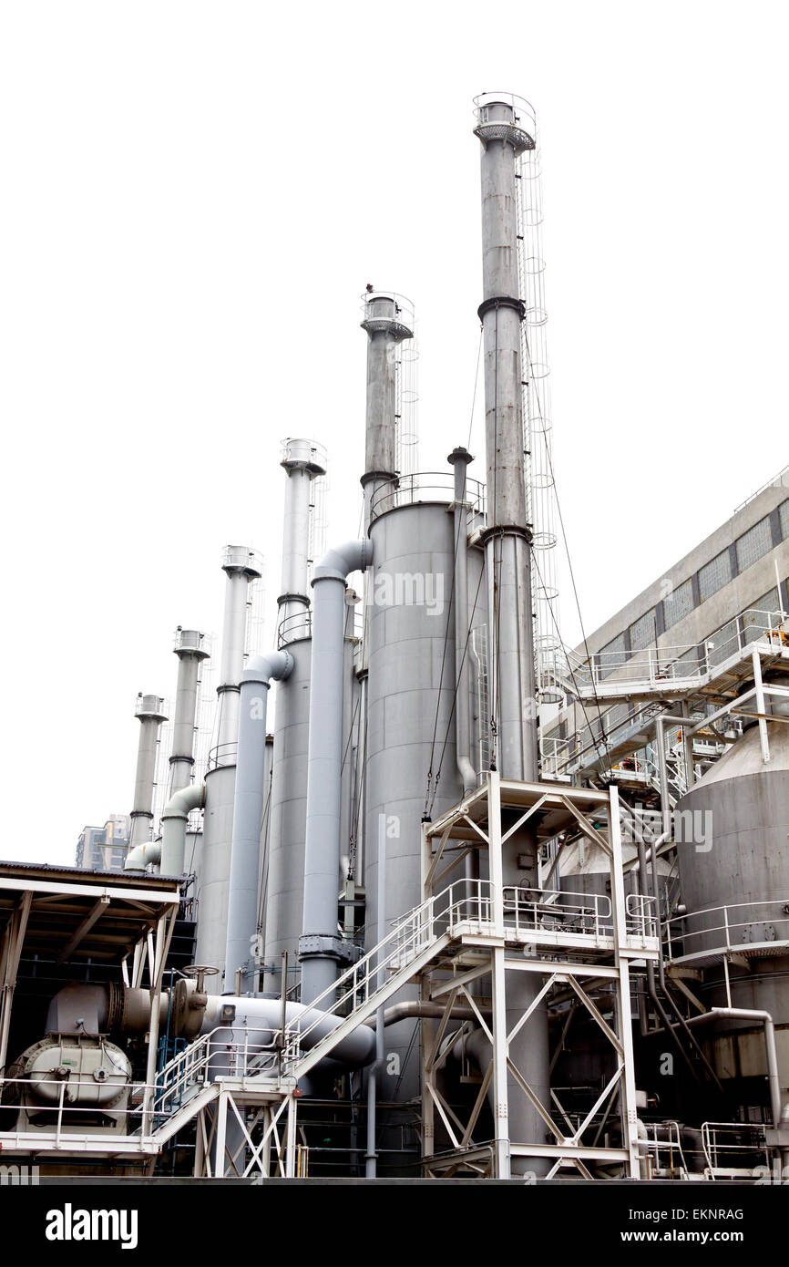 Gas processing factory Stock Photo - Alamy