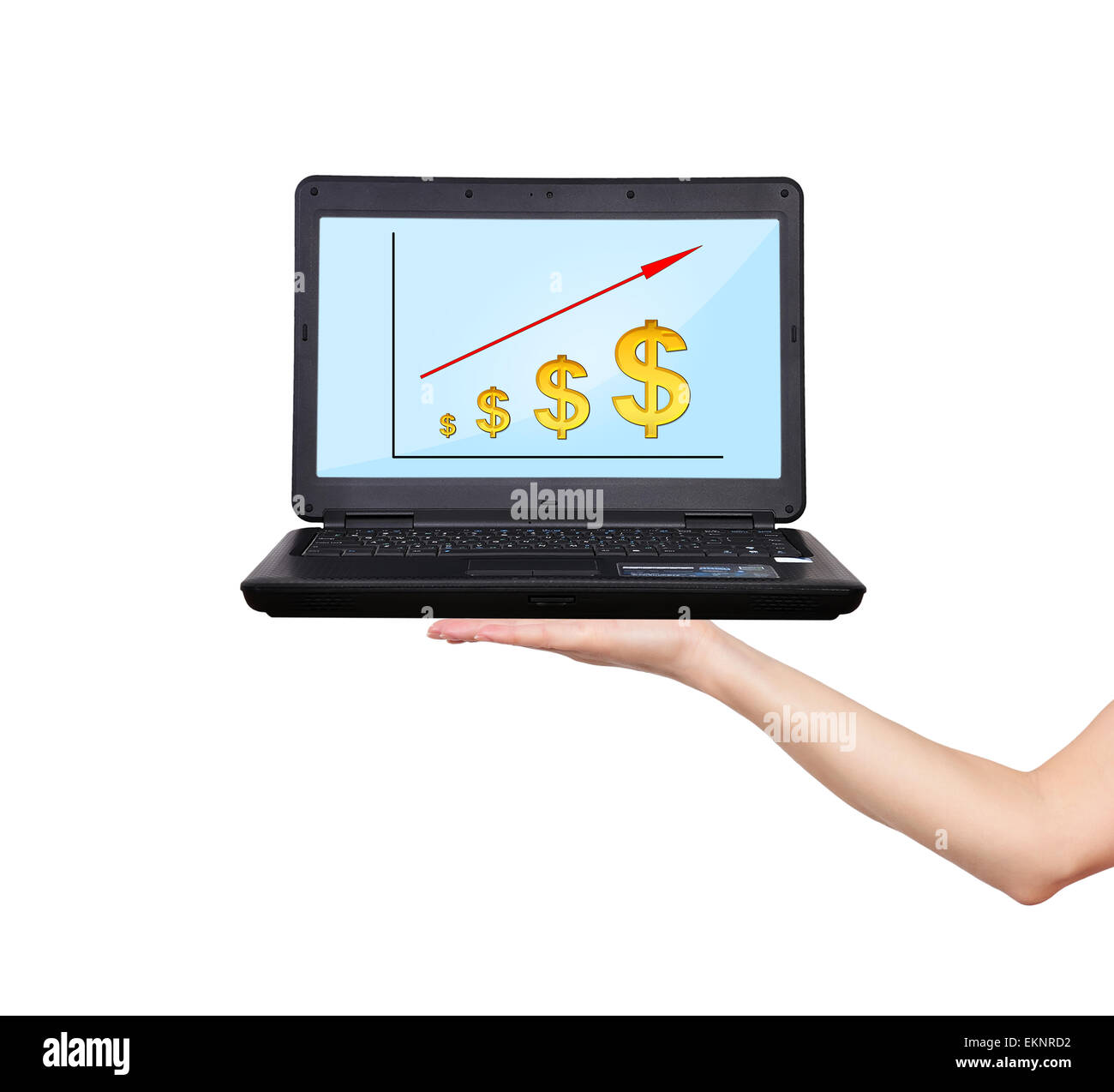 Dollar chart hi-res stock photography and images - Alamy